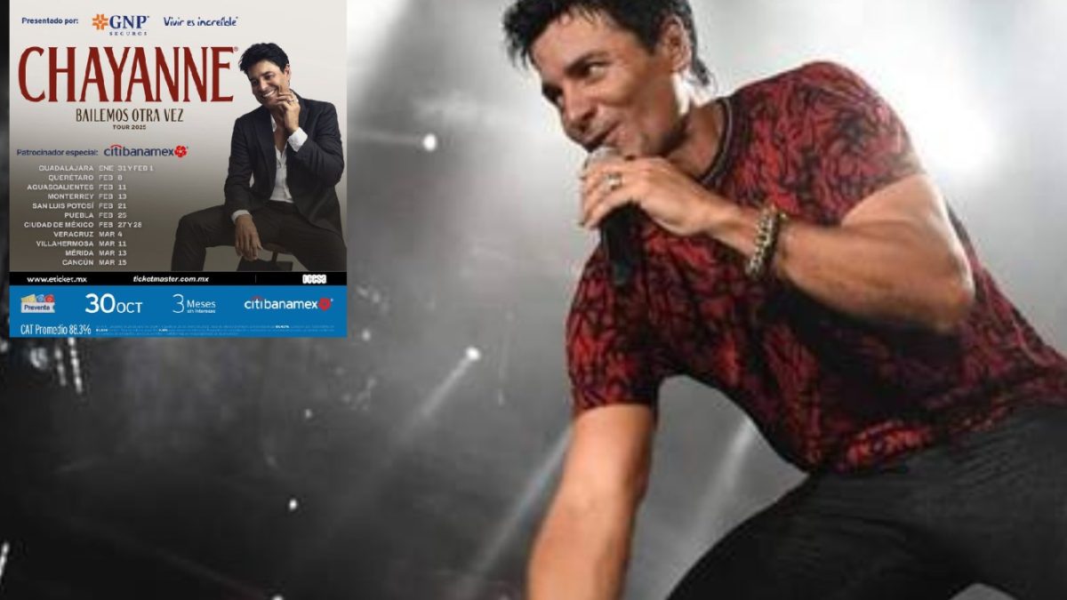 ¡Imperdible! Concierto de Chayanne en Mérida confirmado para 2025
