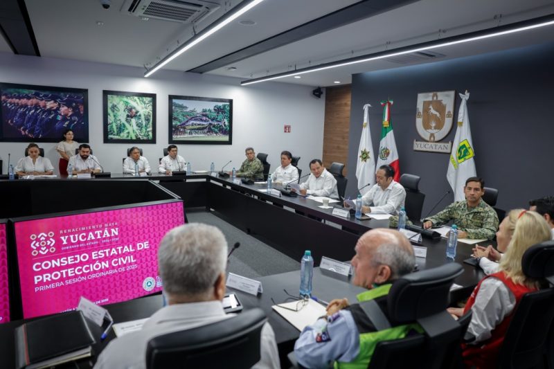 Yucatán se prepara para la temporada de lluvias y ciclones tropicales 2025